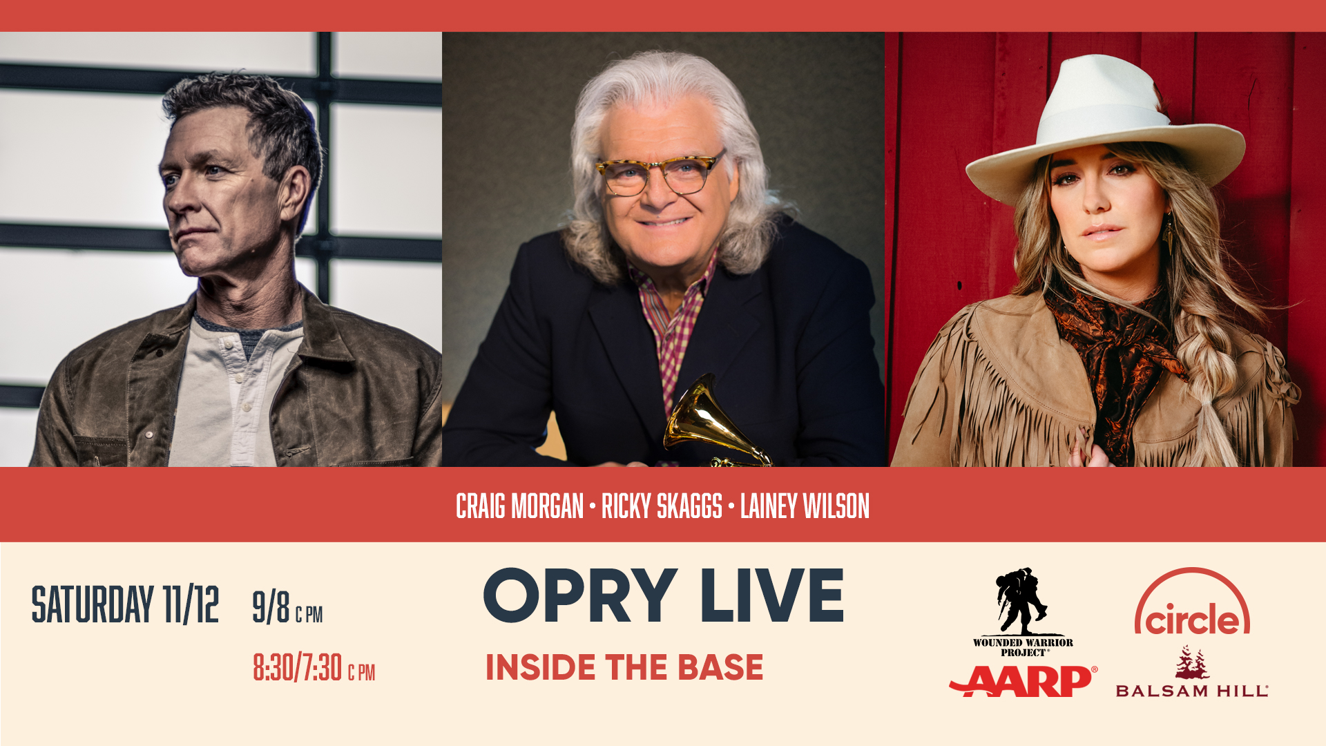 ricky skaggs live on the opry this saturday night! WATCH HERE! - Ricky ...